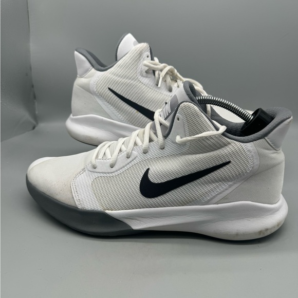 Nike | Shoes | Nike Mens Precision Iii Black White Basketball Running ...